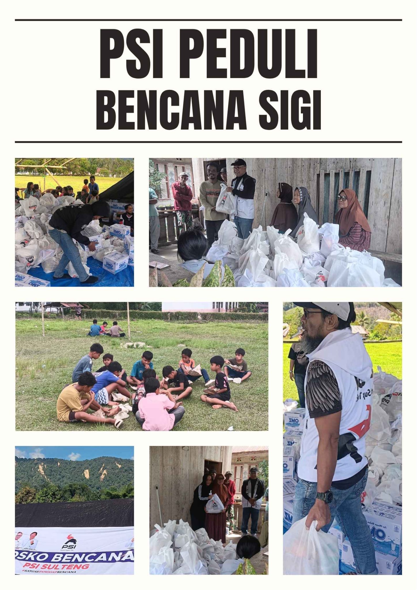 PSI Peduli Bencana Tembus Palolo-Nokilalaki, Penyintas Gempa Sigi Mulai ...